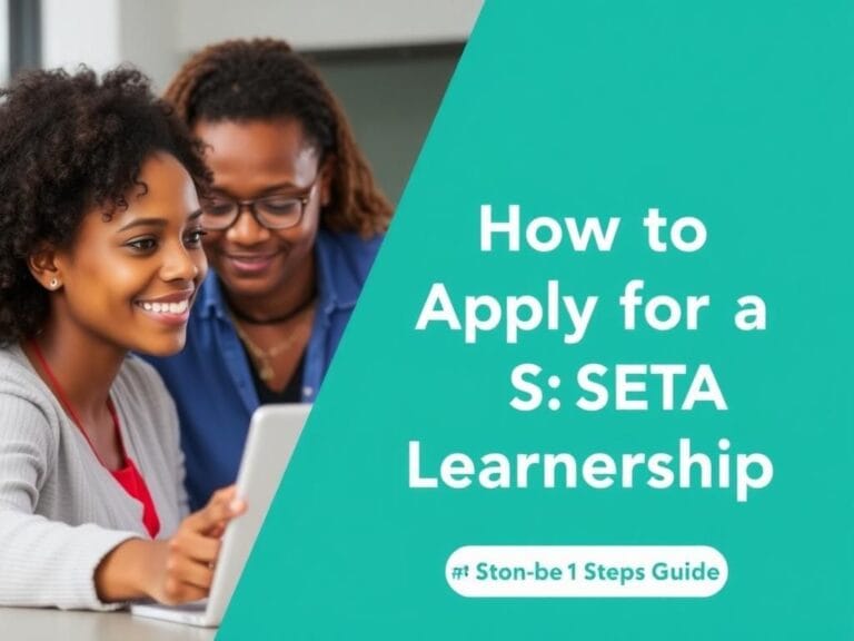 SETA Learnership Applications: Learn How to Apply for a SETA Learnership (Step-by-Step) - SETA SA